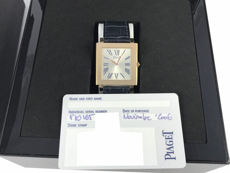 RELOJ Piaget Altiplano Mecanique Rose Gold - ref. 9930 - Entropia ...
